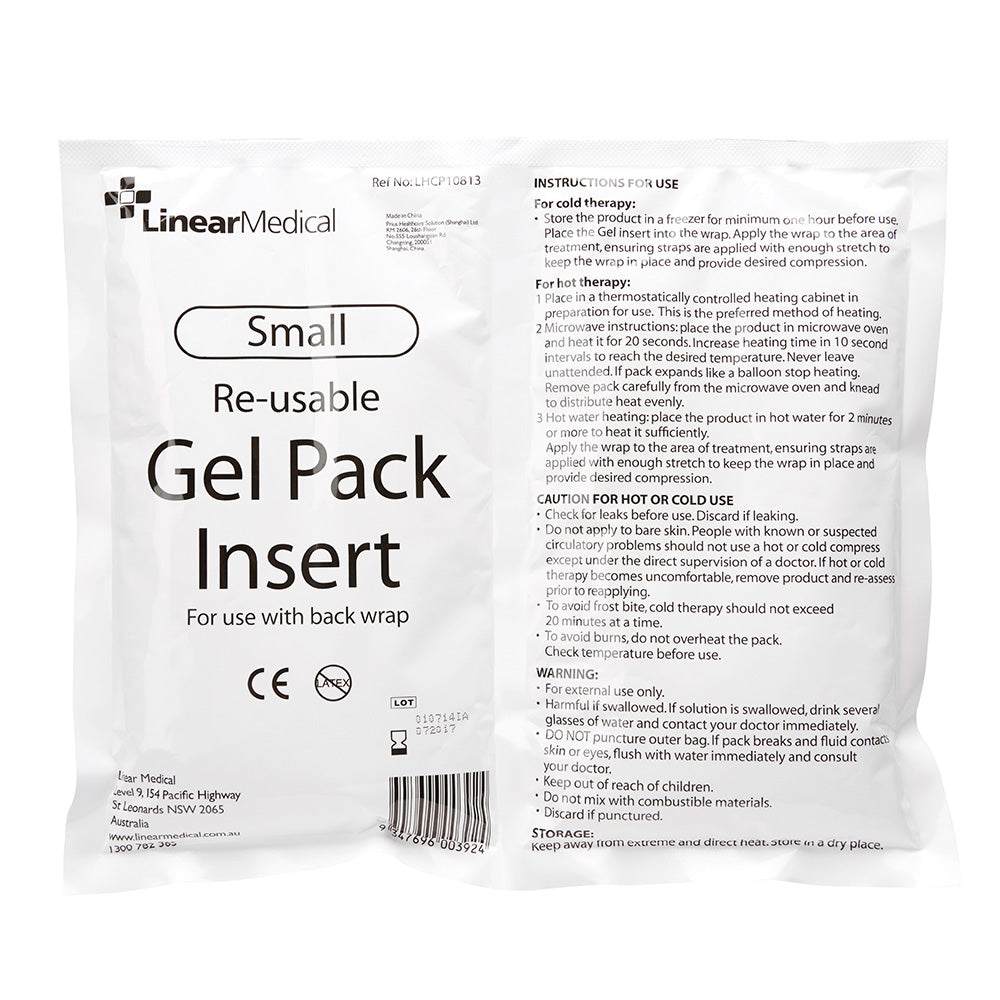 Gel Pack Insert – linear medical