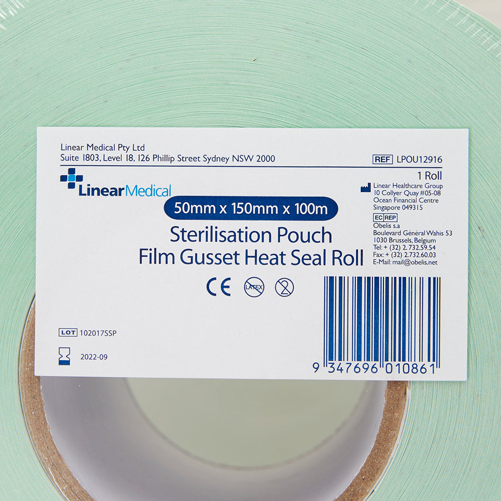 Gusset Heat Seal Roll – linear medical