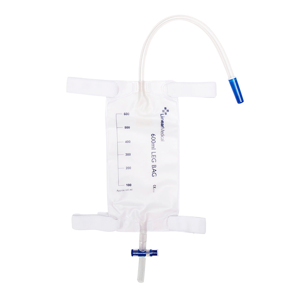 Leg Bag with 60cm Strap 600ml – linear medical