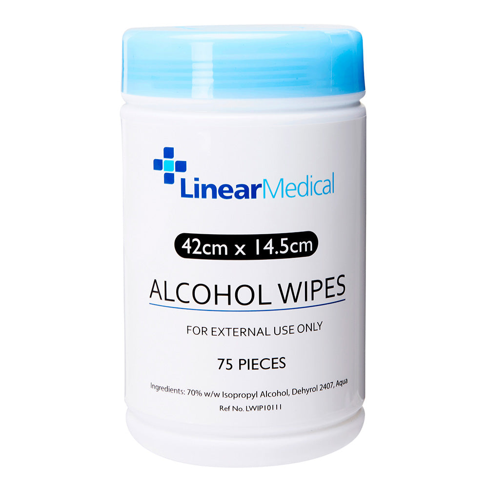 Alcohol Wipes 70% HC – linear medical