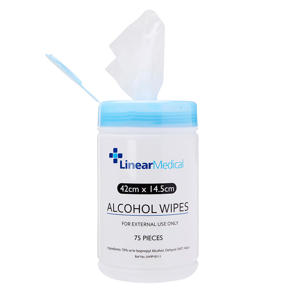 Alcohol Wipes 70% HC – linear medical